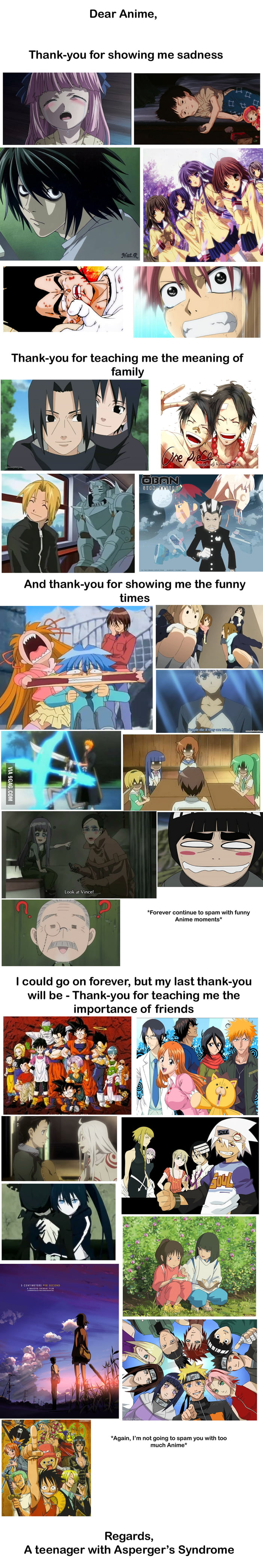 True Anime Story - 9GAG