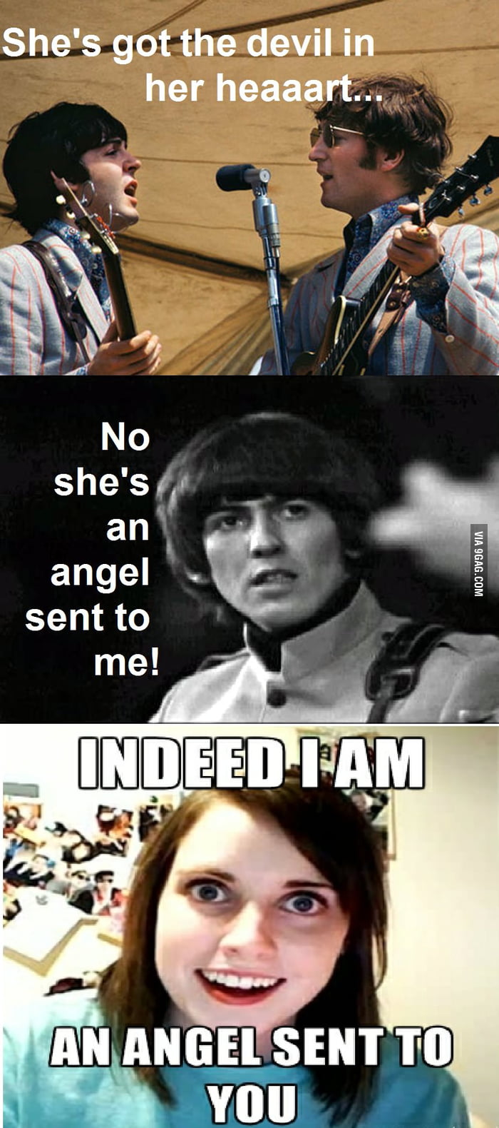 She's got the devil in her heart. - 9GAG