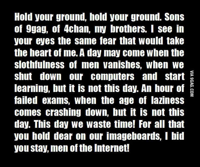Epic speech! - 9GAG