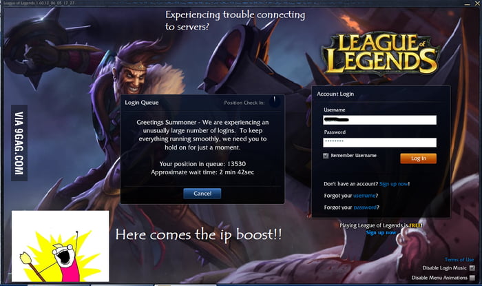 Brace yourselves, here comes the.... IP BOOST! - 9GAG