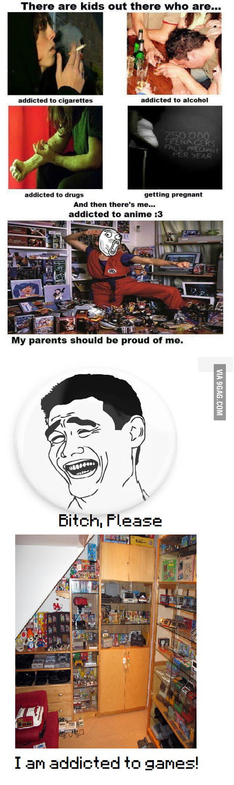 You may be addicted to Anime... - 9GAG