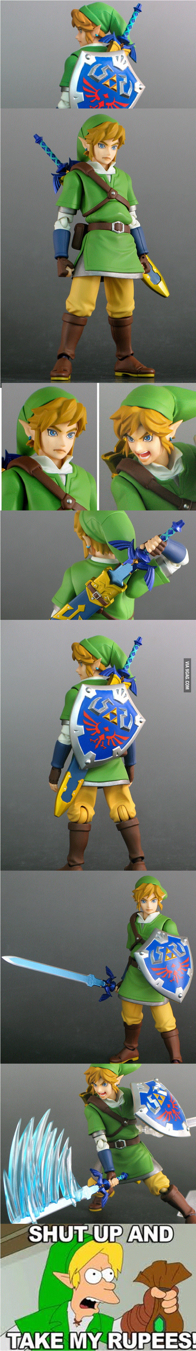 Link Action fugure!! Must Have!!!! - 9GAG