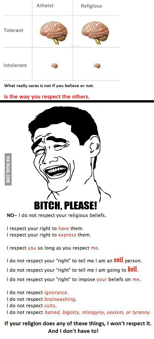 Respect must be earned! - 9GAG