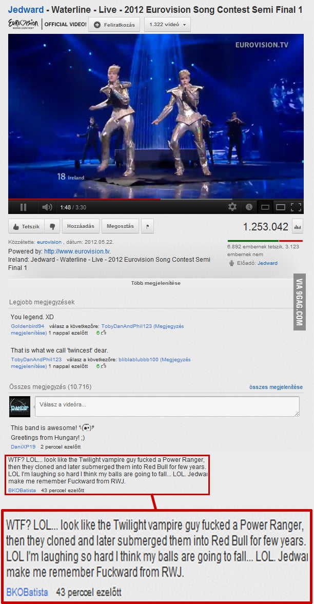 Epic youtube comment is epic - 9GAG