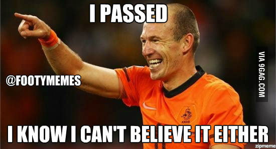 Good Luck Robben - 9GAG