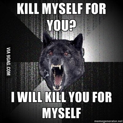 Insanity wolf strikes again.. - 9GAG