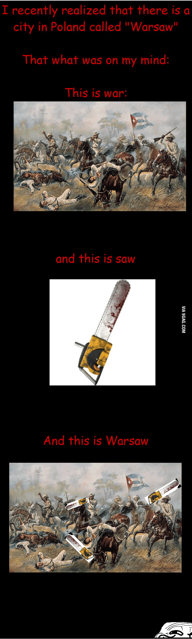 So ? "Warsaw" ? - 9GAG