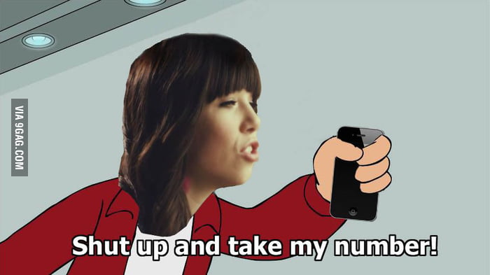 Shut up and take my number! - 9GAG