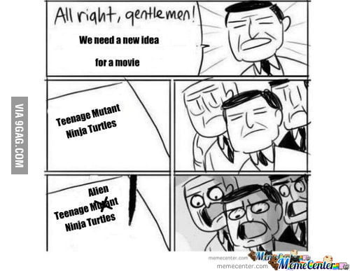 Teenage Alien Ninja Turtles - 9GAG