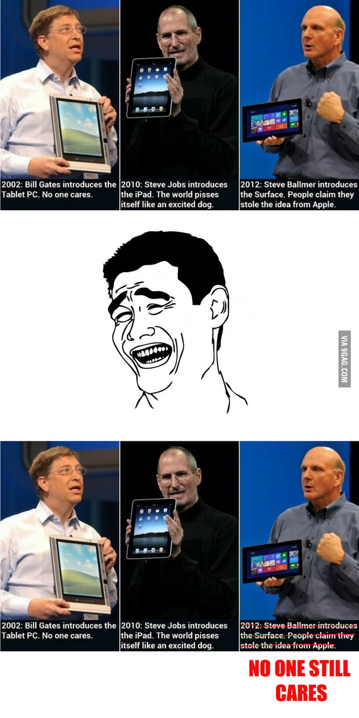 Microsoft Surface, true story. - 9GAG