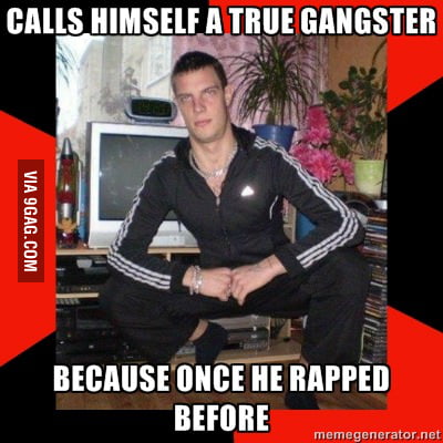 Mr. Crouchman is a real gangster - 9GAG