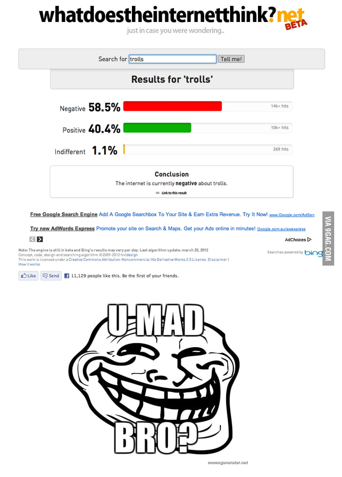 U MAD Internet? - 9GAG