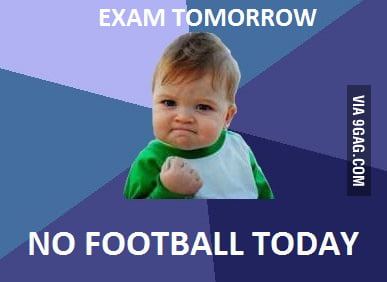 No Football Today - 9GAG