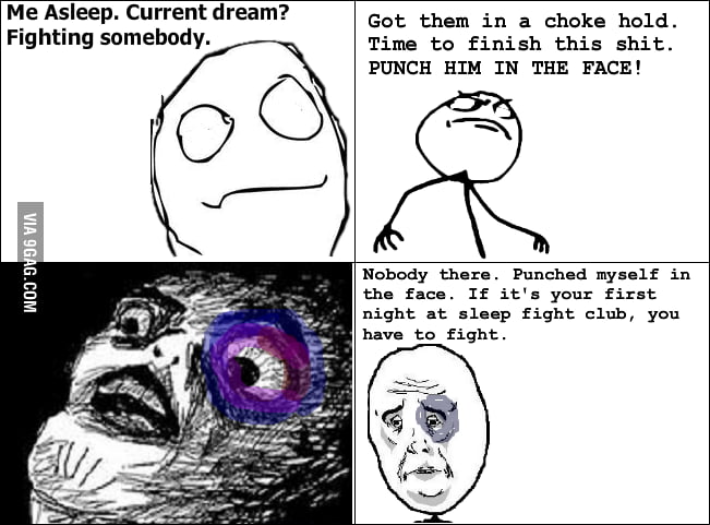 First night at sleep fight club... - 9GAG
