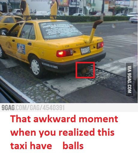 Pikachu taxi have balls - 9GAG