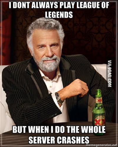 League of Legends rage - 9GAG