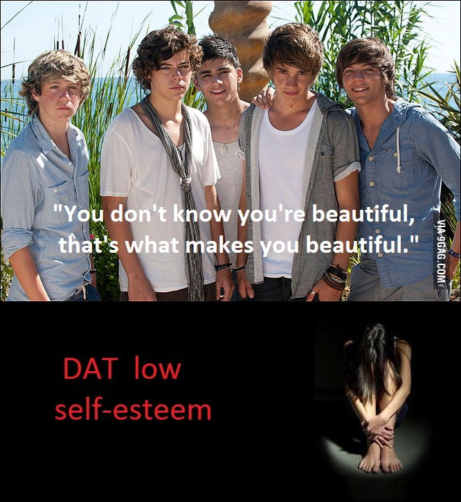 Low self-esteem is super hot - 9GAG