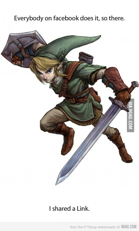 I shared a link. - 9GAG