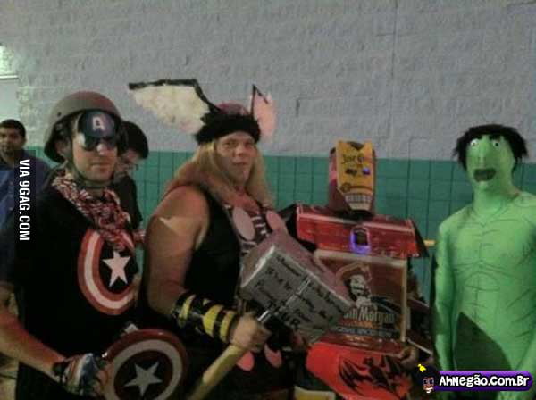 Avengers EPIC FAIL cosplay! - 9GAG
