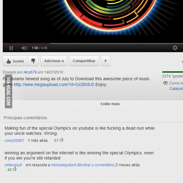 Epic comment is epic. - 9GAG