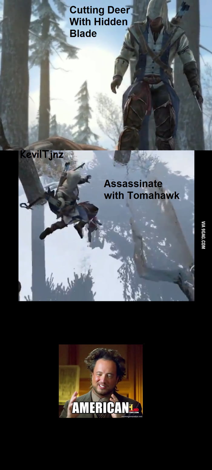 Assassin Creed 3 Logic - 9GAG