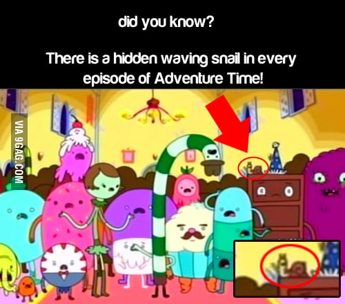 Adventure Time easter egg - 9GAG