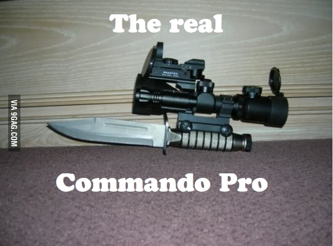The real commando pro (mw2) - 9GAG