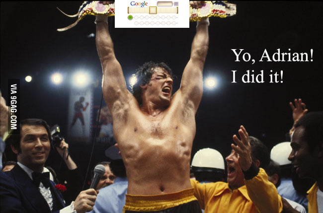 Yo, Adrian! I did it! - 9GAG