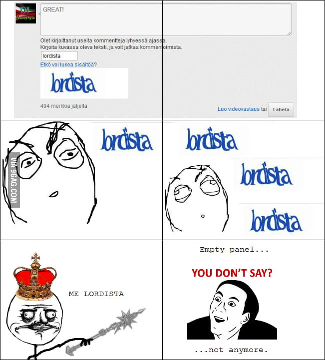 Just CAPTCHA - 9GAG