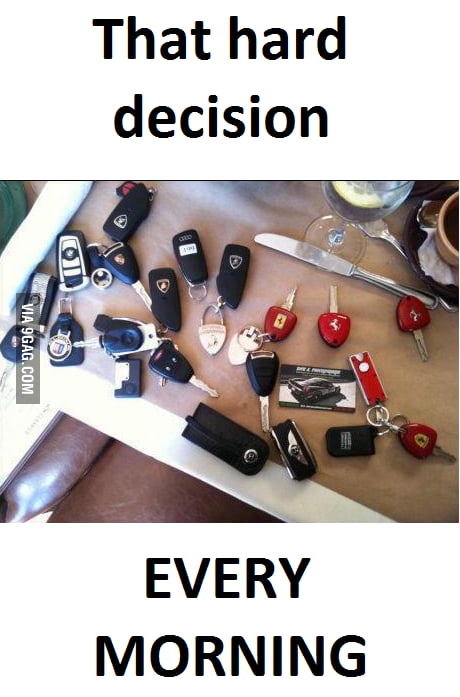 That hard decision.. - 9GAG