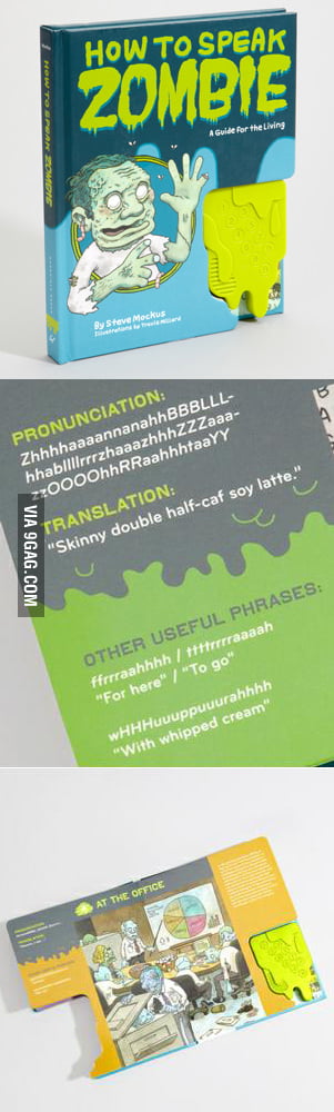 How to Speak Zombie (Link in the Comments) - 9GAG