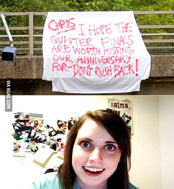 She strikes again - 9GAG