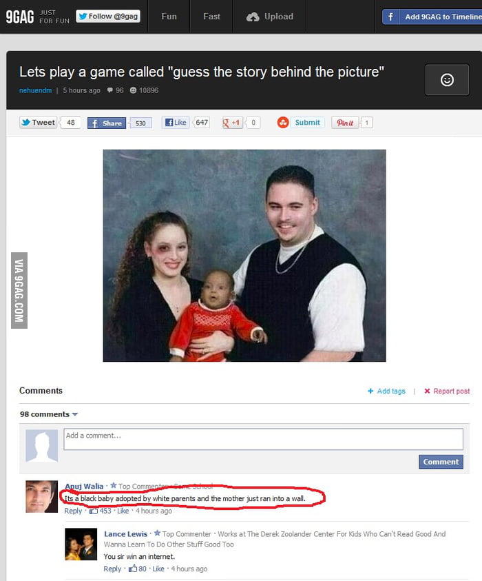 9GAG comment win! - 9GAG
