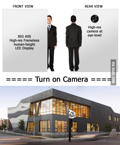 High... eh, Low-Tech Ninja Camouflage - 9GAG