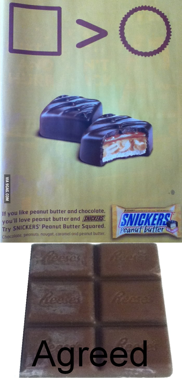 Reese's squares... - 9GAG