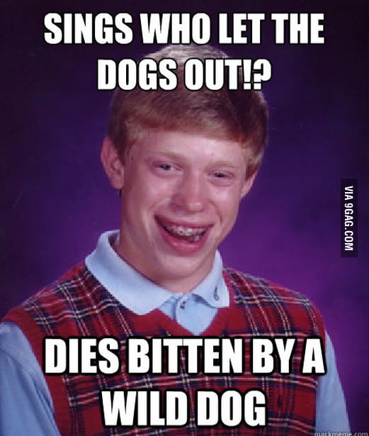 Just Bad Luck Brian - 9GAG