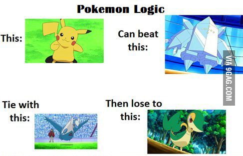 Pokemon logic - 9GAG
