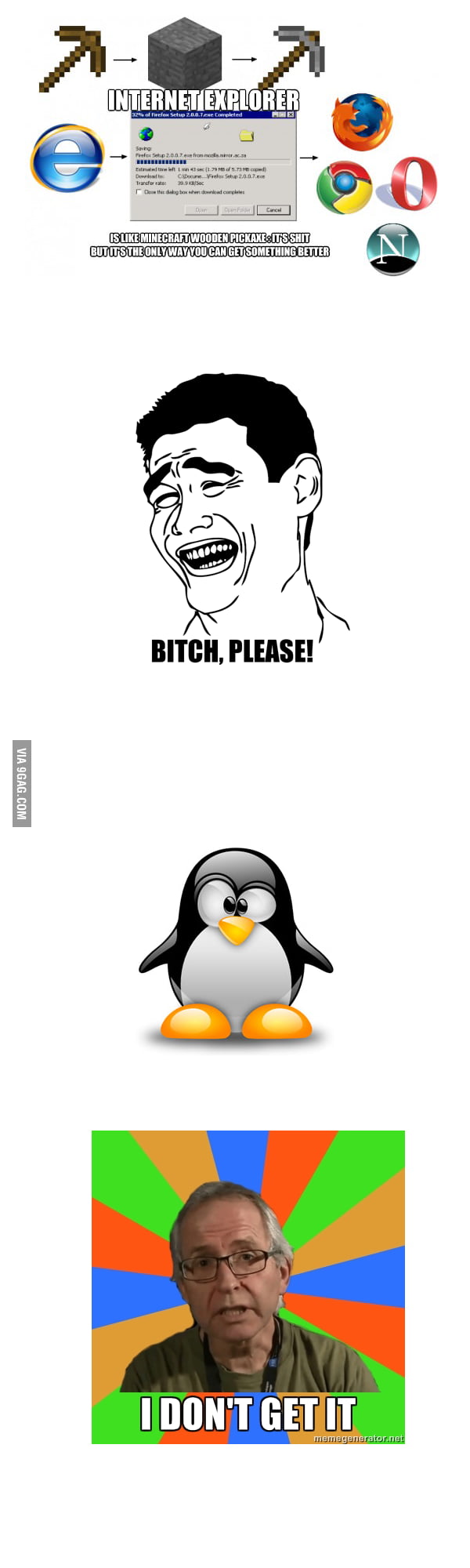 Use linux people! - 9GAG