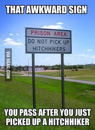Awkward sign is awkward - 9GAG