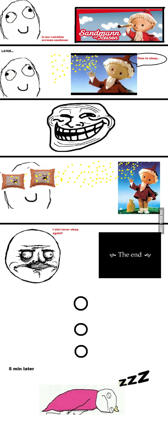 German Sandman trolling in my childhood - 9GAG