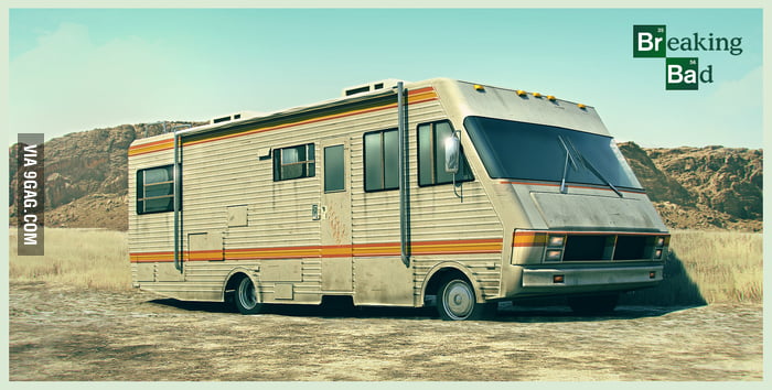 3d render breaking bad RV - 9GAG