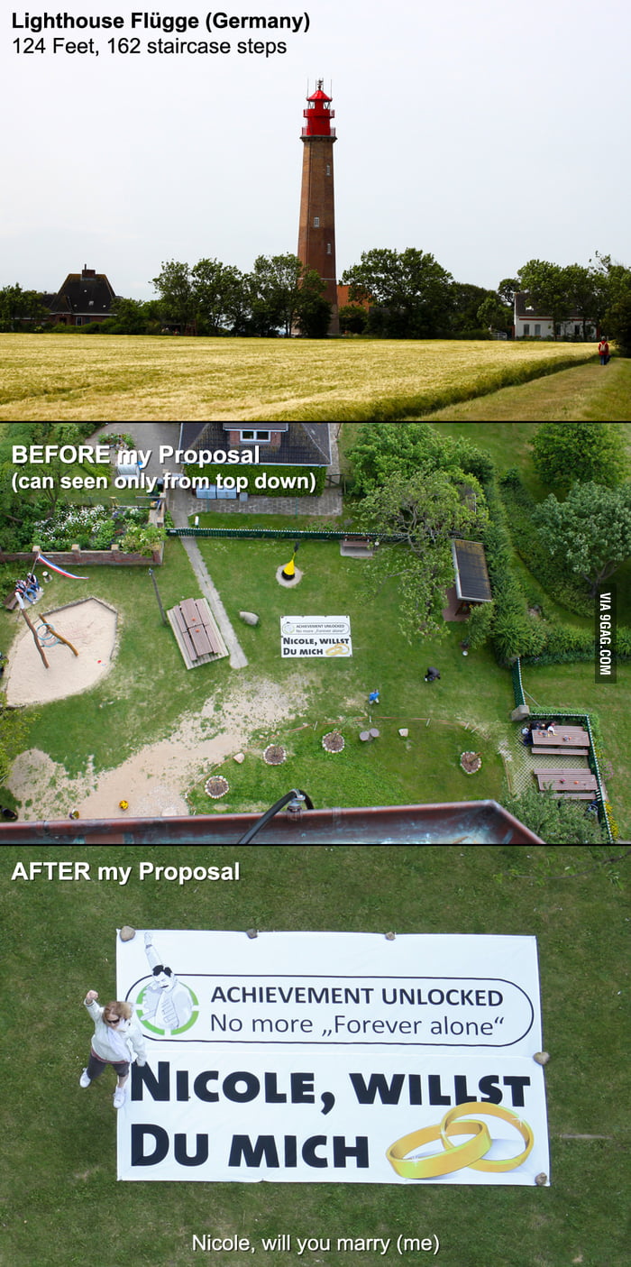 Thx 9GAG to getting engaged - 9GAG