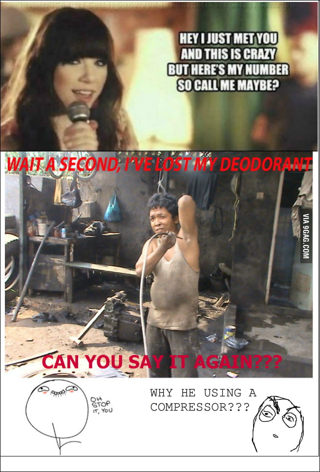 It's axe effect can happen?? - 9GAG