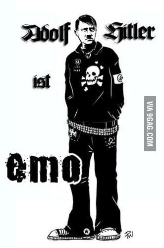 Hitler Emo - 9GAG