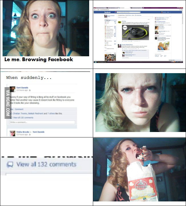Facebook Fights FTW - 9GAG