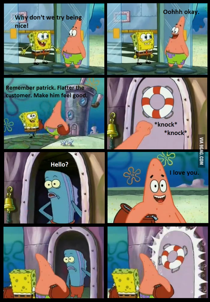 Just Patrick being Patrick - 9GAG