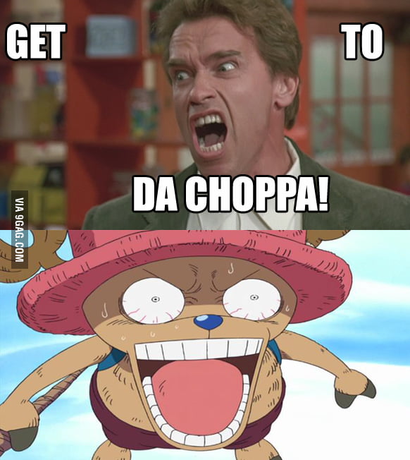 But Chopper used Rumble Ball - 9GAG