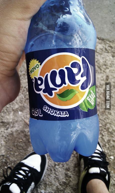 So there's a new type of Fanta in Croatia - 9GAG