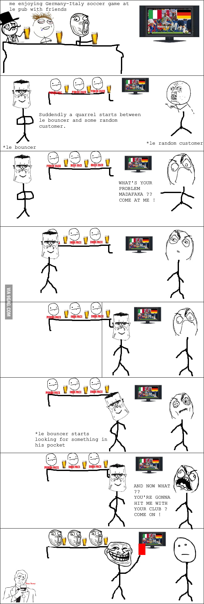 Trolling lvl: bouncer - 9GAG