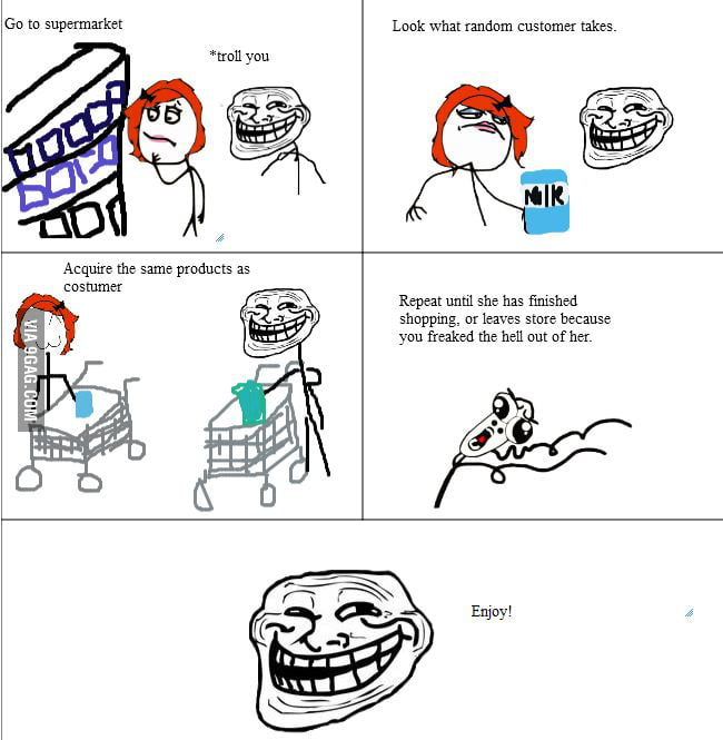 Shop troll - 9GAG